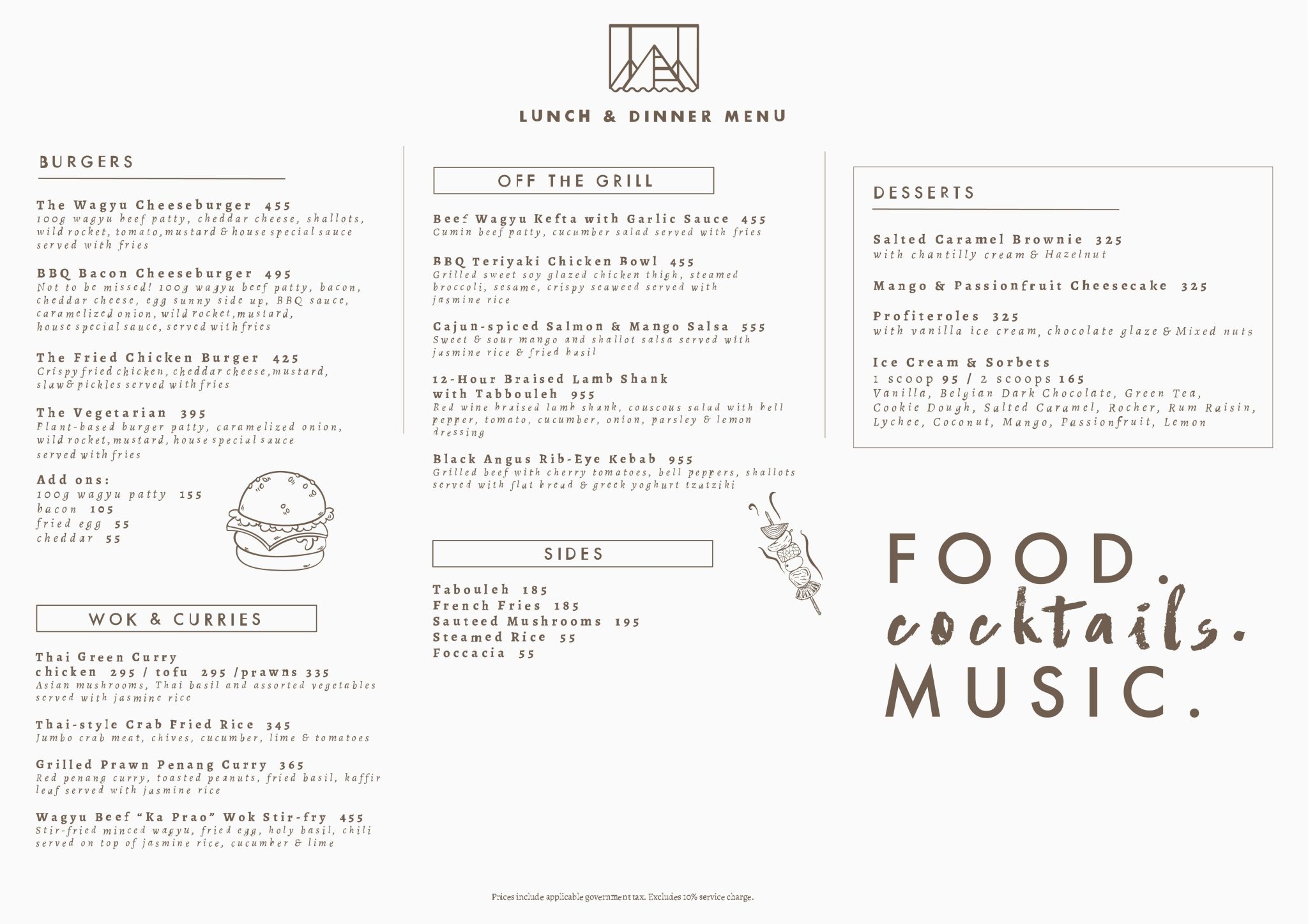 Menu – The Sundeck